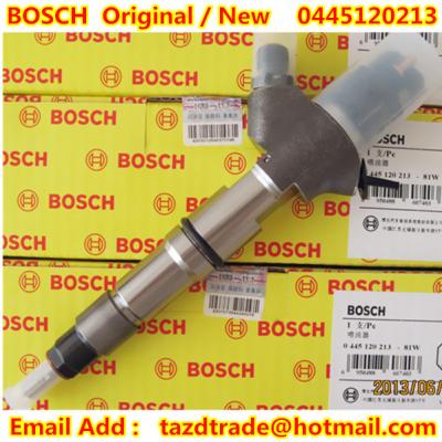 China BOSCH Original and New Injector 0445120213 / 612600080611 for WEICHAI for sale