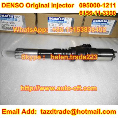 China DENSO Original 095000-1211 / 095000-1210  komatsu 6156-11-3300, 6156-11-3301, 6156113300 for sale