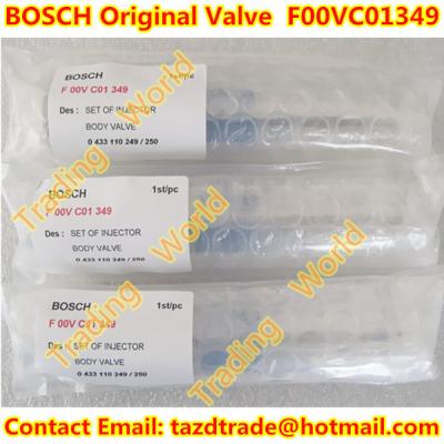 China BOSCH Original Injector Body Valve F00VC01349 Control Valve for sale