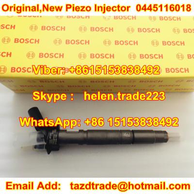 China BOSCH Original Piezo Injector 0445116018, 0445116017 , 33800-2F000 , 31272690 for sale