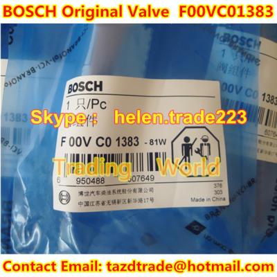 China BOSCH original Control Valve F00VC01383 fit 0445110376 common rail injector for sale