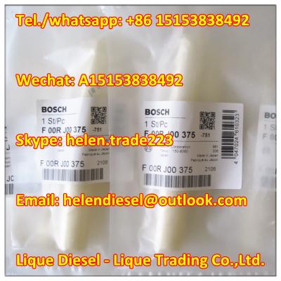 China Bosch original injector valve F00RJ00375 , F 00R J00 375 for 0445120006 / 0 445 120 006 genuine and new for sale