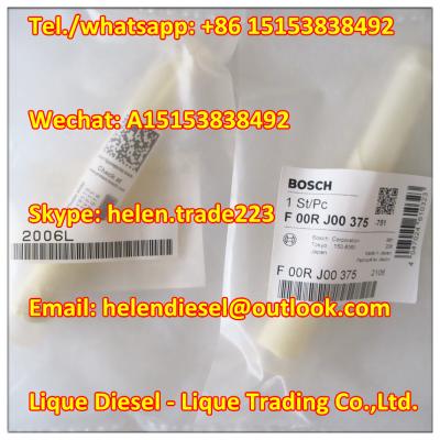 China 100% original Bosch injector valve  F 00R J00 375 , F00RJ00375 , Fit injector 0445120006 / 0 445 120 006 genuine and new for sale