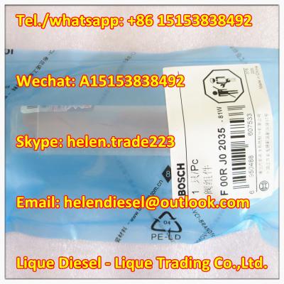 China Bosch original Valve Set F00RJ02035 , F 00R J02 035  Fit 0445120145,0445120215, 0445120261, 0445120264 Genuine and new for sale