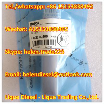 China original BOSCH Valve F00RJ02806 , F 00R J02 806 , Exchange F00RJ01704,Fit 0445120083 0445120110 0445120156 0445120165 for sale