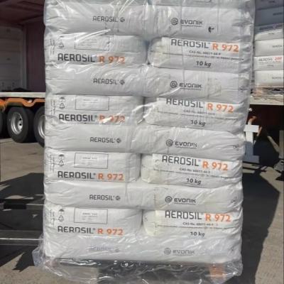 China Hydrofobisch gedroogde silica R 972 poedercoatingen na behandeling met DDS Te koop