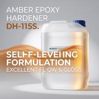 China DH-115S Polyamide Curing Agent for Epoxy Floor Paint Self-Leveling Coating for sale