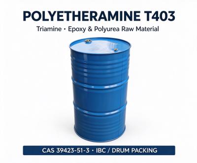 China High Flexibility Water Miscible Polyetheramine T403 Trifunctional Amine Curing Agent for Bulk Chemical Supply for sale