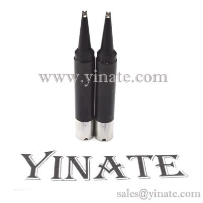 China Black Lead Free Solder Tips P12DVAP P13DVAP P16DVAP Soldering Tips Cross Bit for Japan Unix Soldering Robot Solder Heads for sale