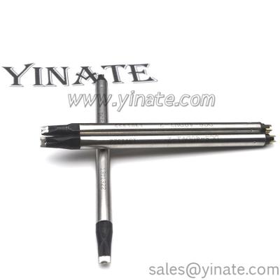 China Apollo Seiko Robot Soldering Tips Cartridge DS-40GDV17-BZ30 / DCS-40DV1-2 Iron head Nitregen Electric Solder Iron Bits for sale