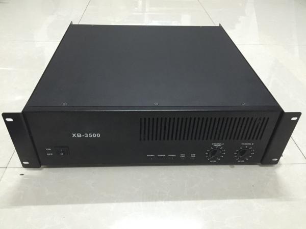 Quality 2X400W Class AB Power Amplifier in 3U With Two Cooling Fans for sale