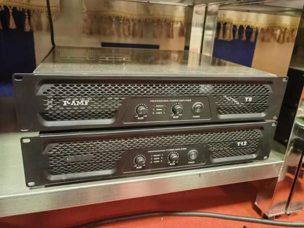 Quality Versatile T12 2 X 1200W Stage Power Amplifier For Various Live Performance for sale