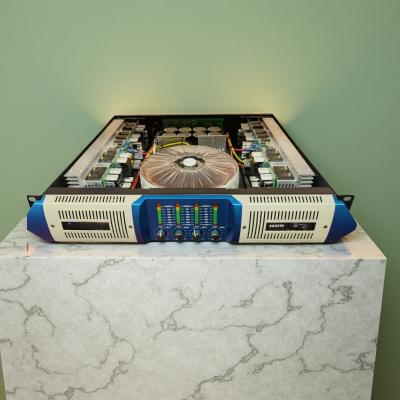 4チャネル パワーアンプ 300W×4 ブラック OEMオーディオ VIP-4-8000
