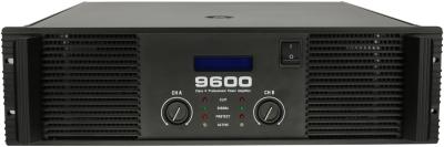 Κίνα Μαύρος Επαγγελματικός ενισχυτής ισχύος 20kOhm Εισδοτική παρεμπόδιση και καλωδιακή δέσμη για επαγγελματικές λύσεις ήχου προς πώληση