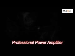 2 X 900W Amplificador de Potência de Classe H para grande palco e teatro de música com ventilador de resfriamento controlado por temperatura inteligente