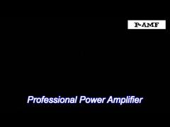 2 canais XL550 Amplificador de potência profissional com nível de entrada máximo de 21 dBV/9V