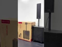 15 Inch portable party speaker system /outdoor party speaker /outdoor bluetooth wireless speakers /house party speakers function to make the singer with very good exprience feeling
