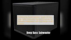 18 Inch Pro Audio Subwoofer Deep Bass Speaker