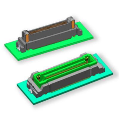 China Floating Board to Board Connector 0.5mm Pitch Single Slot SMT match HRS FX23L for sale