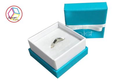 Cina Inserzione di lusso del velluto della scatola di presentazione del contenitore/collana di regalo della carta dei gioielli in vendita