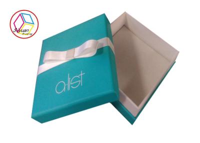 Cina Inserzione di lusso del velluto della scatola di presentazione del contenitore/collana di regalo della carta dei gioielli in vendita