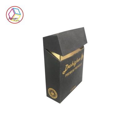 Cina Materia prima blu dei contenitori di regalo del contenitore di regalo della carta fantasia/cartone di Kraft in vendita