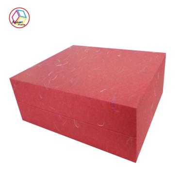 中国 再使用可能で豪華なペーパー ギフト用の箱、ノートのためのふたが付いている平らなギフト用の箱 販売のため