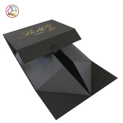 Cina Contenitore di regalo pieghevole della carta fantasia, grande colore scuro decorativo dei contenitori di regalo in vendita