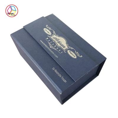 Cina Contenitore di regalo pieghevole della carta fantasia, grande colore scuro decorativo dei contenitori di regalo in vendita