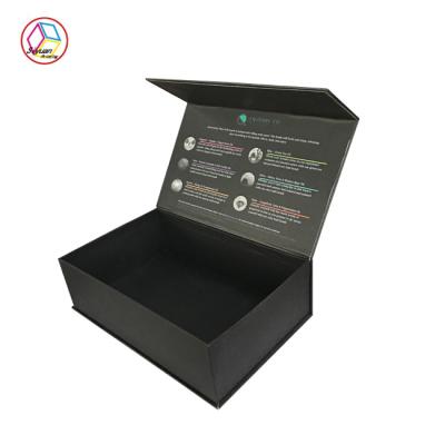 Cina Carta fantasia magnetica della marina del contenitore di regalo della chiusura del grande cartone rigido in vendita