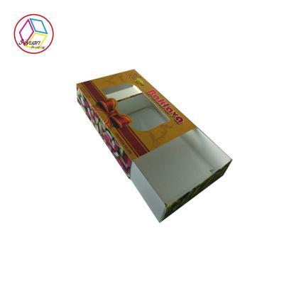 China Cajas de empaquetado del producto de encargo con la impresión en offset de la ventana CMYK del PVC en venta