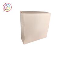 China Custom Pink Cardboard Gift Boxes with Transparent PVC Window 500pcs MOQ for sale