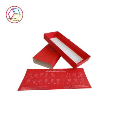 中国 中情報カードが付いている個人化されたハンドメイドの技術のペーパー ギフト用の箱 販売のため