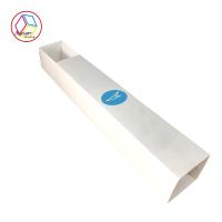 China Recycled Cardboard Gift Boxes Vimineous Shape Custom Logo Printing Eco Friendly 10x10x30cm for sale