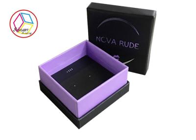 Cina Piccola laminazione d'argento di Matt di trattamento di superficie del contenitore di regalo dei gioielli dell'anello in vendita