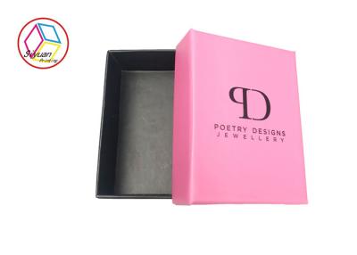 Chine Caractéristique recyclable de forme de tiroir de boîte-cadeau de bijoux personnalisée par rouge à vendre