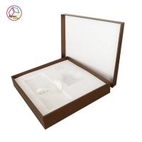 China Flat Cosmetic Gift Box with Customized Insert Portable Makeup Storage Box 30x20x5cm for sale
