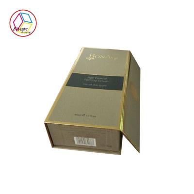 Cina Tipo pieghevole d'imballaggio cosmetico su ordinazione certificazione delle scatole di ISO9001 in vendita