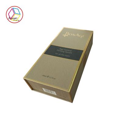 China Tipo pieghevole d'imballaggio cosmetico su ordinazione certificazione delle scatole di ISO9001 for sale