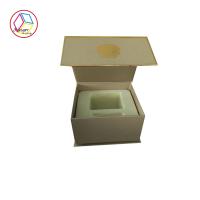 China Custom Cube Shape Cosmetic Storage Box with Logo Printing 80-120gsm Paper for sale