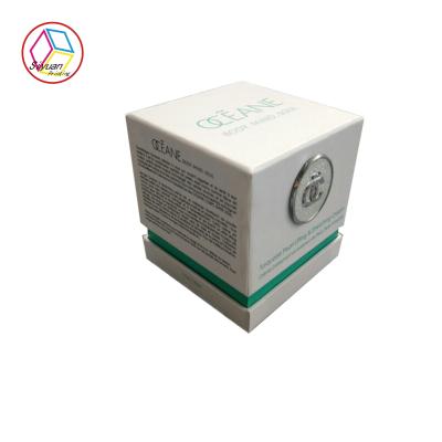 Cina Il contenitore di regalo cosmetico operato/ha personalizzato il logo dorato di Sticked della scatola di trucco in vendita