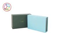 China Custom Sliding Cosmetic Gift Box Rectangle Shape 250gsm Grey Board for sale
