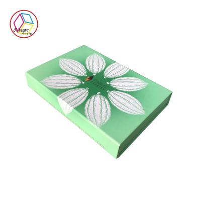 China Flower Style Empty Chocolate Gift Boxes / Empty Christmas Chocolate Boxes for sale