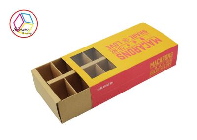 Cina Contenitori di regalo vuoti pieghevoli del cioccolato, servizio dell'OEM del contenitore di cioccolato del cartone in vendita