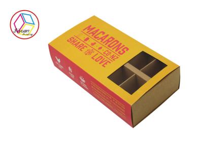 Cina Contenitori di regalo vuoti pieghevoli del cioccolato, servizio dell'OEM del contenitore di cioccolato del cartone in vendita