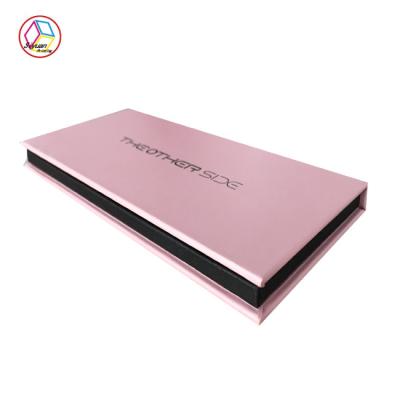 Cina I contenitori di regalo vuoti pieghevoli del cioccolato, cioccolato del flat pack inscatola il colore rosa in vendita