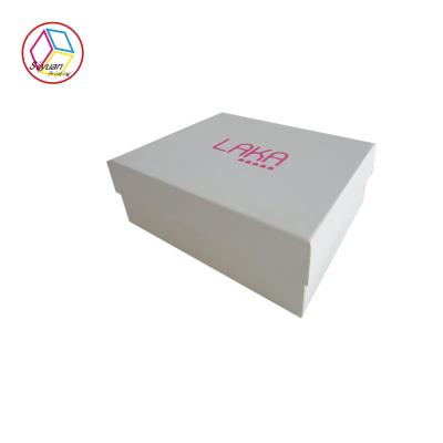 Cina I contenitori di regalo riciclati del bigné hanno personalizzato il logo che stampa amichevole eco- in vendita