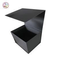 China Custom Perfume Packaging Boxes Black Color with Logo Printing 500pcs MOQ for sale