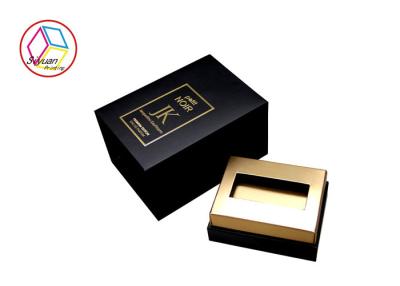Cina Scatole d'imballaggio del profumo del boutique, bordo dorato della scatola di lusso del profumo in vendita