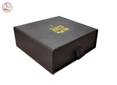 Cina Colore puro d'imballaggio pieghevole del contenitore di regalo della carta fantasia piana in vendita